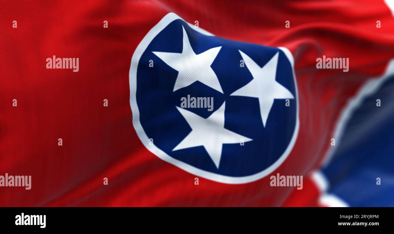 Tennessee state flag hi-res stock photography and images - Alamy