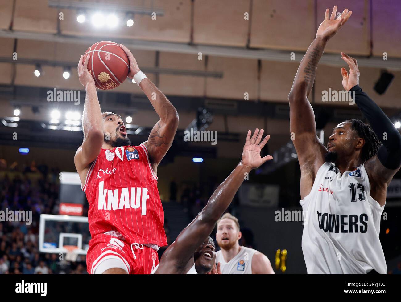 Hamburg, Deutschland. 01st Oct, 2023. 01.10.2023, Basketball, BBL ...