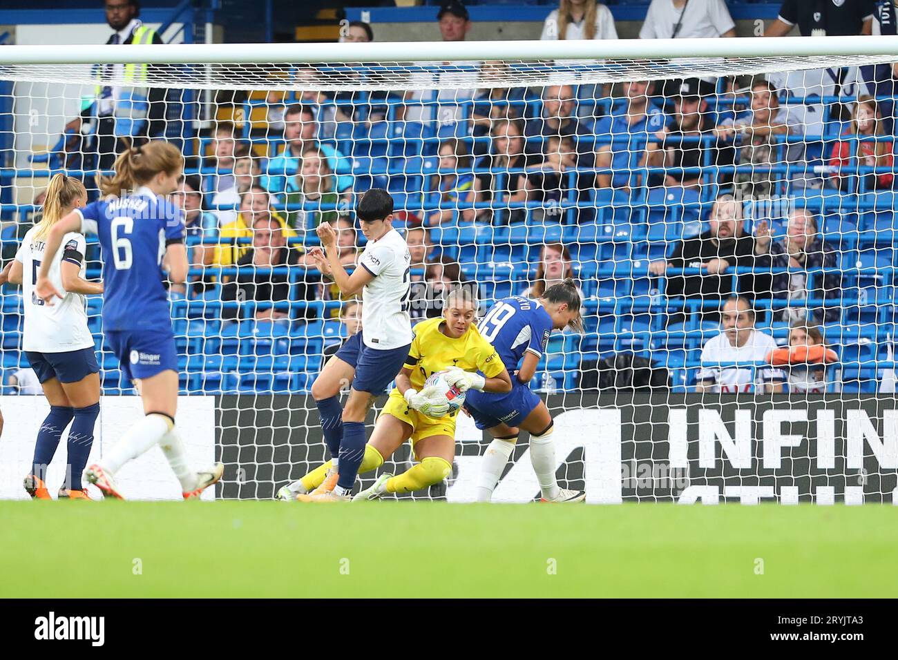 London, UK. 1st October 2023; Stamford Bridge, London, England: Womens ...