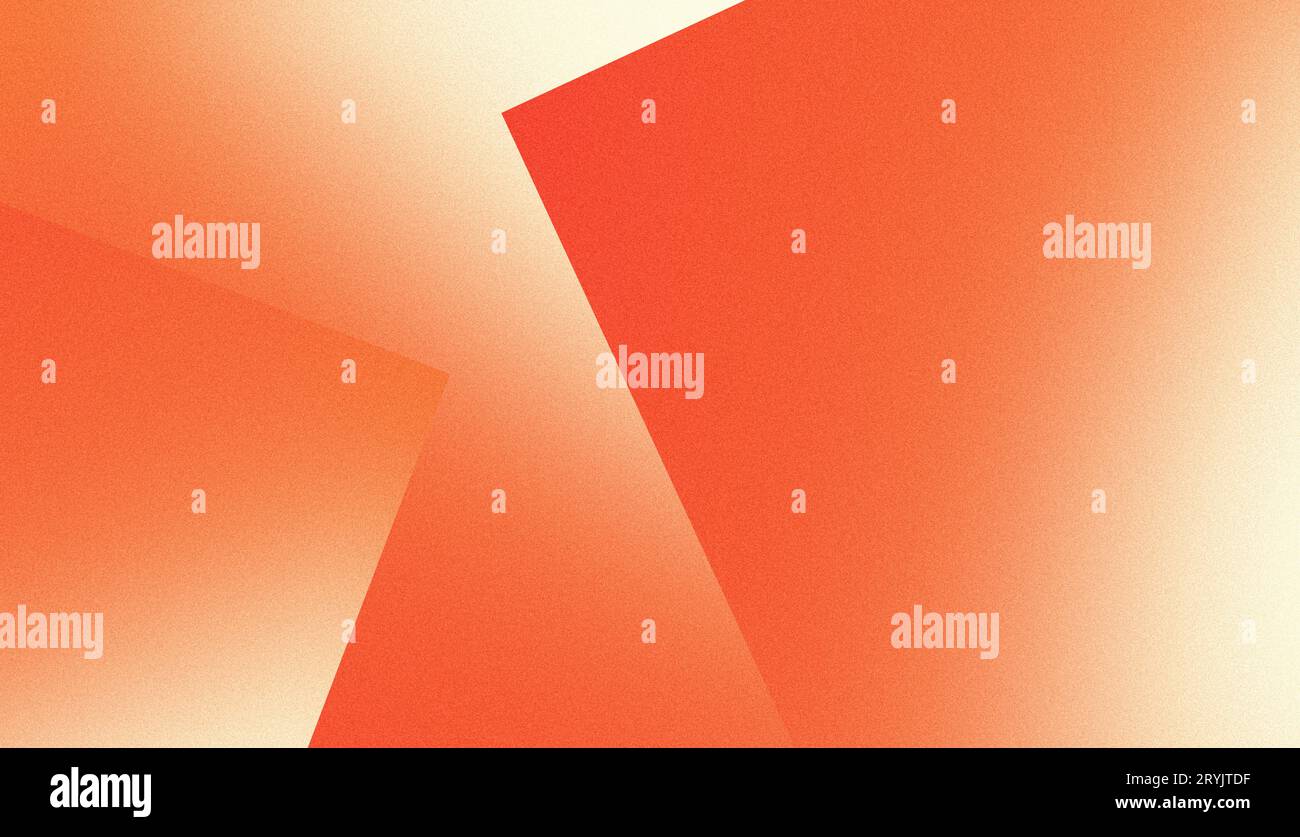 Orange abstract geometric pattern with grainy gradient effect, noise ...