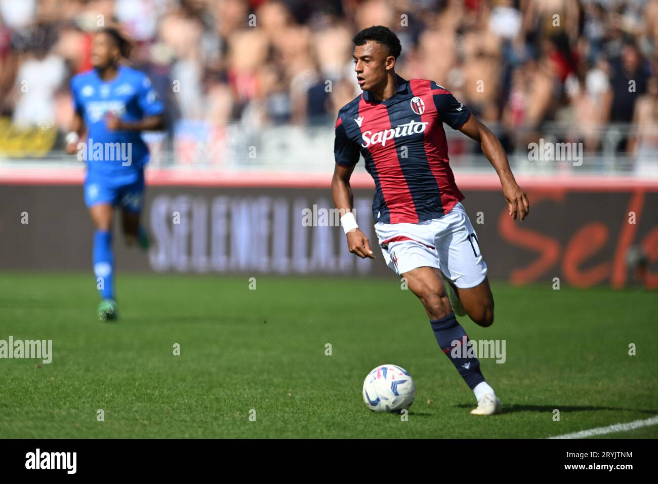 Dan Ndoye (Bologna) during the Italian "Serie A" match between Bologna ...