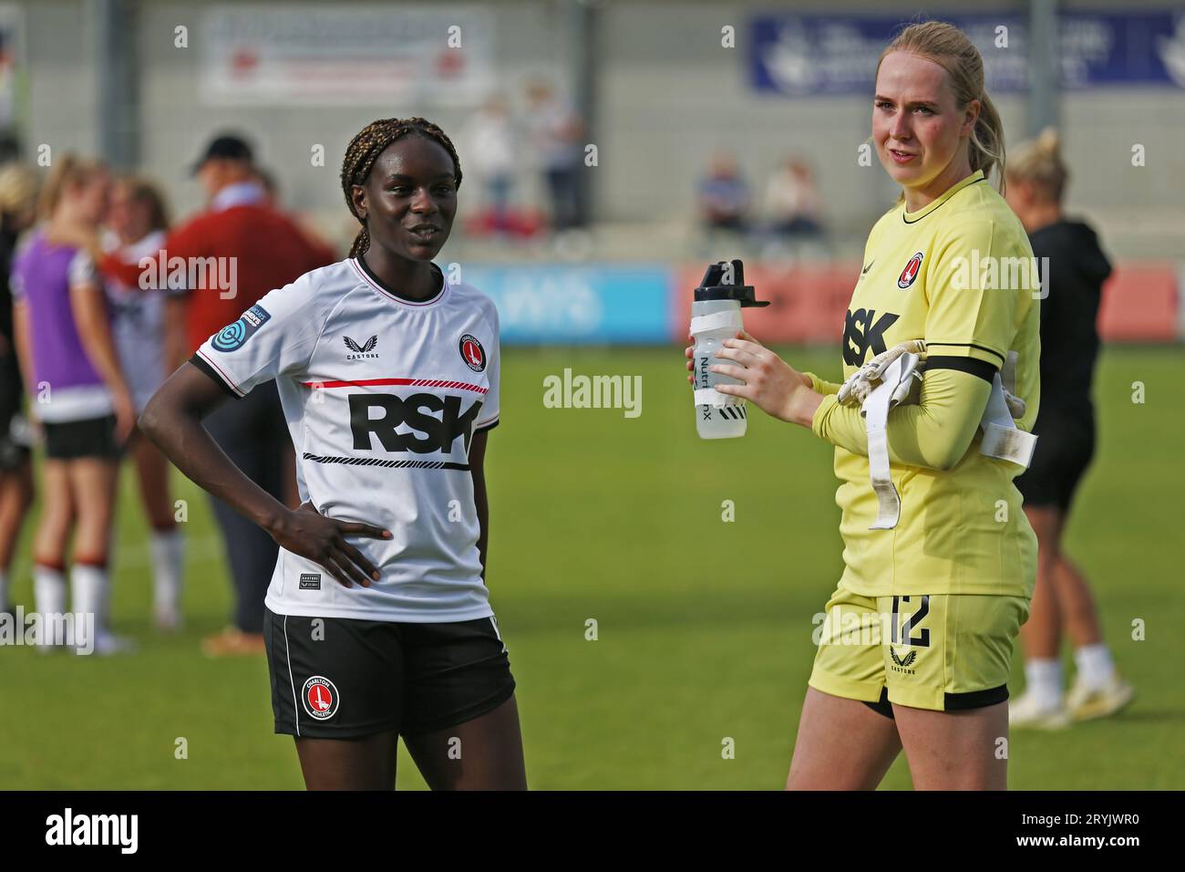 London, UK. 01st Oct, 2023. London, October 1 2023: Goalkeeper Jessica ...
