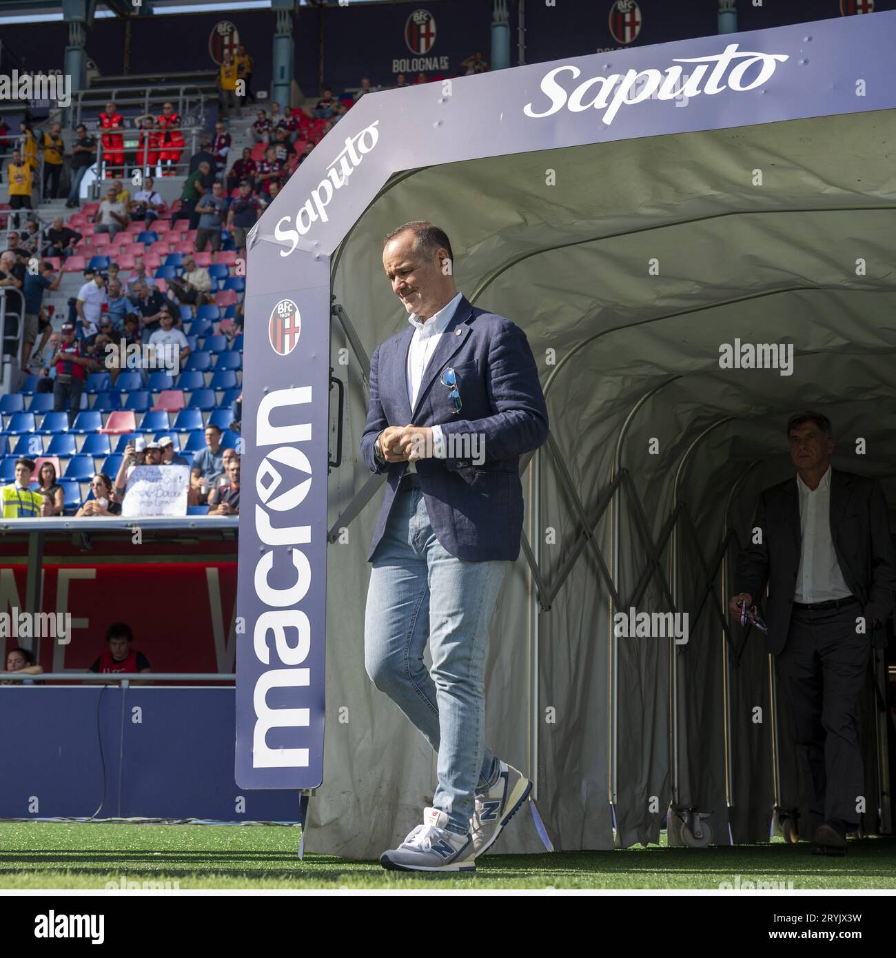 Joey Saputo President (Bologna) during the Italian "Serie A" match ...
