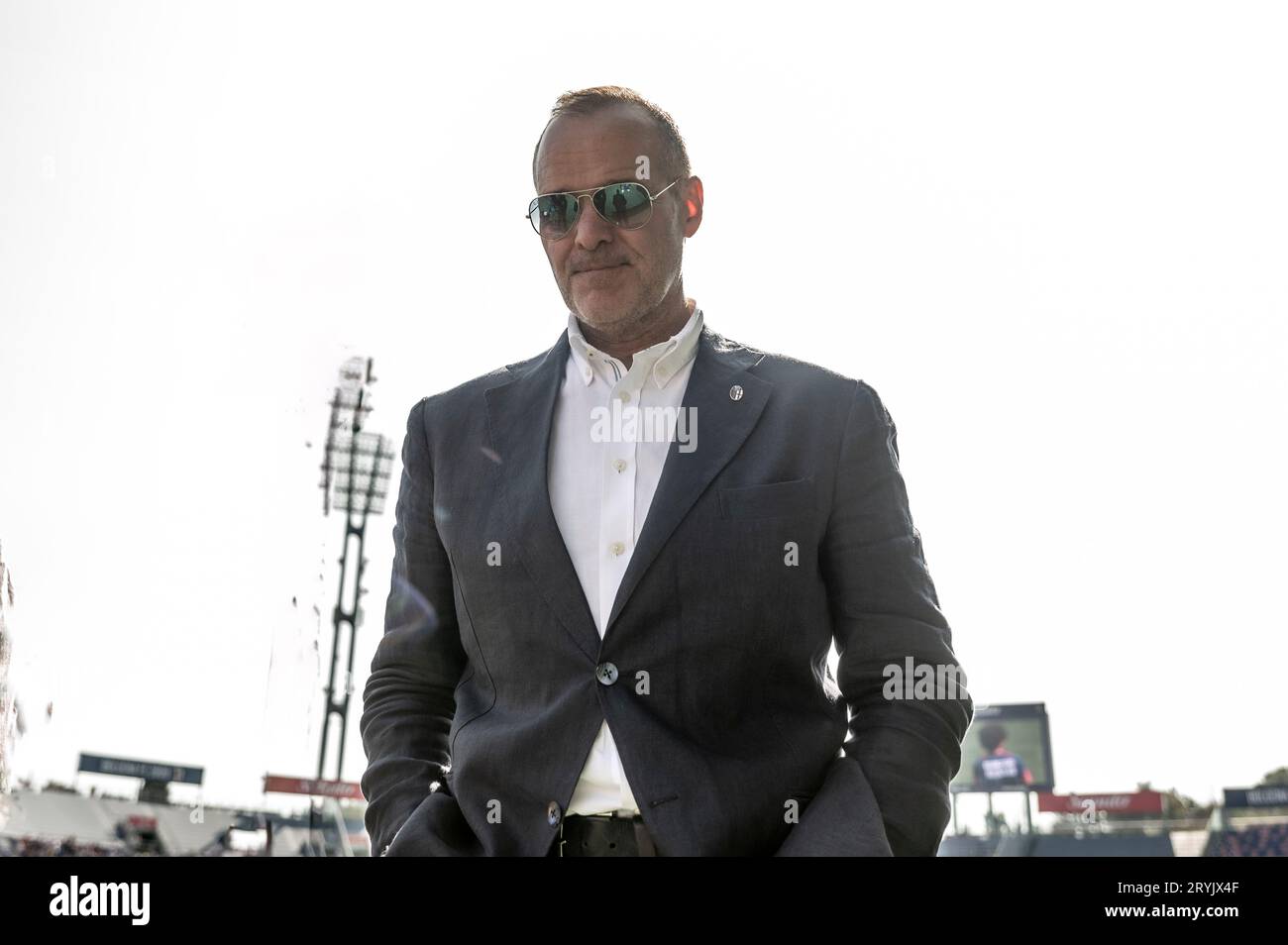 Joey Saputo President (Bologna) during the Italian "Serie A" match ...