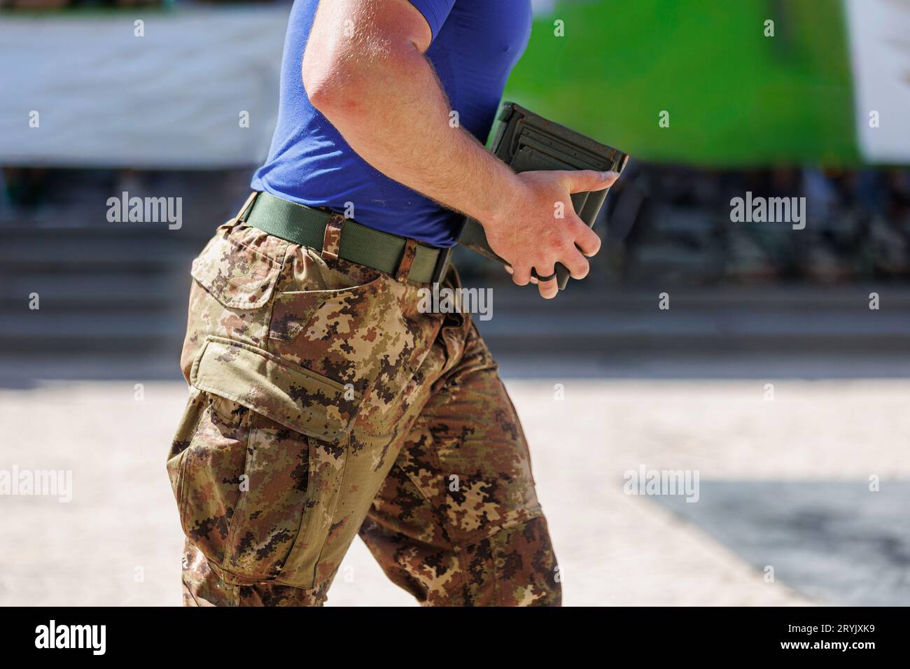 Military Training: Fitness Workout and Activities Stock Photo - Alamy