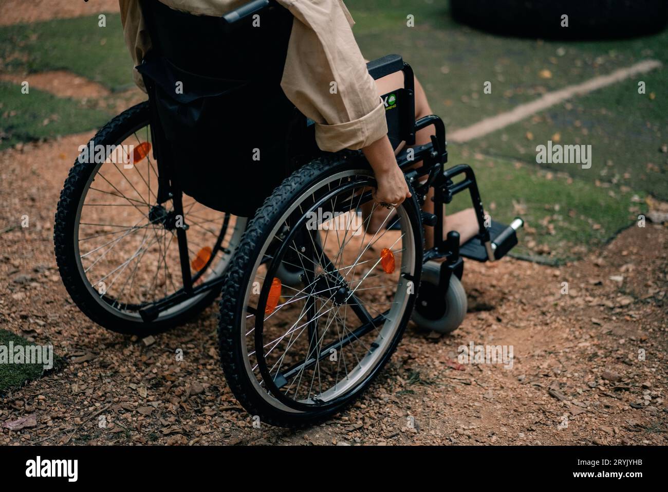 Obese woman wheelchair hi-res stock photography and images - Alamy