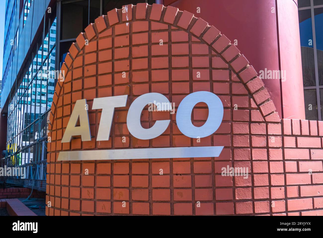 Edmonton atco building hi-res stock photography and images - Alamy