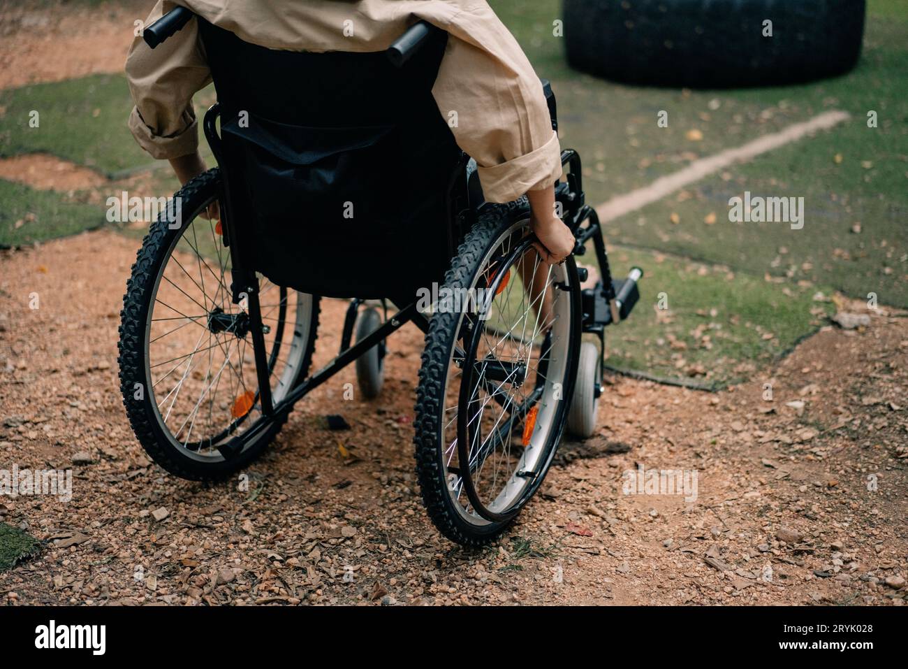 Obese woman wheelchair hi-res stock photography and images - Alamy