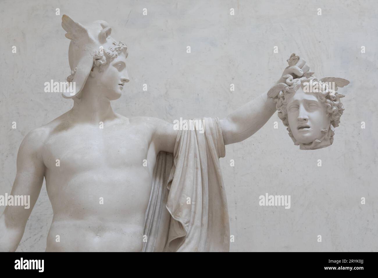 Perseus statue with Medusa, named Perseo Trionfante, by Antonio Canova ...