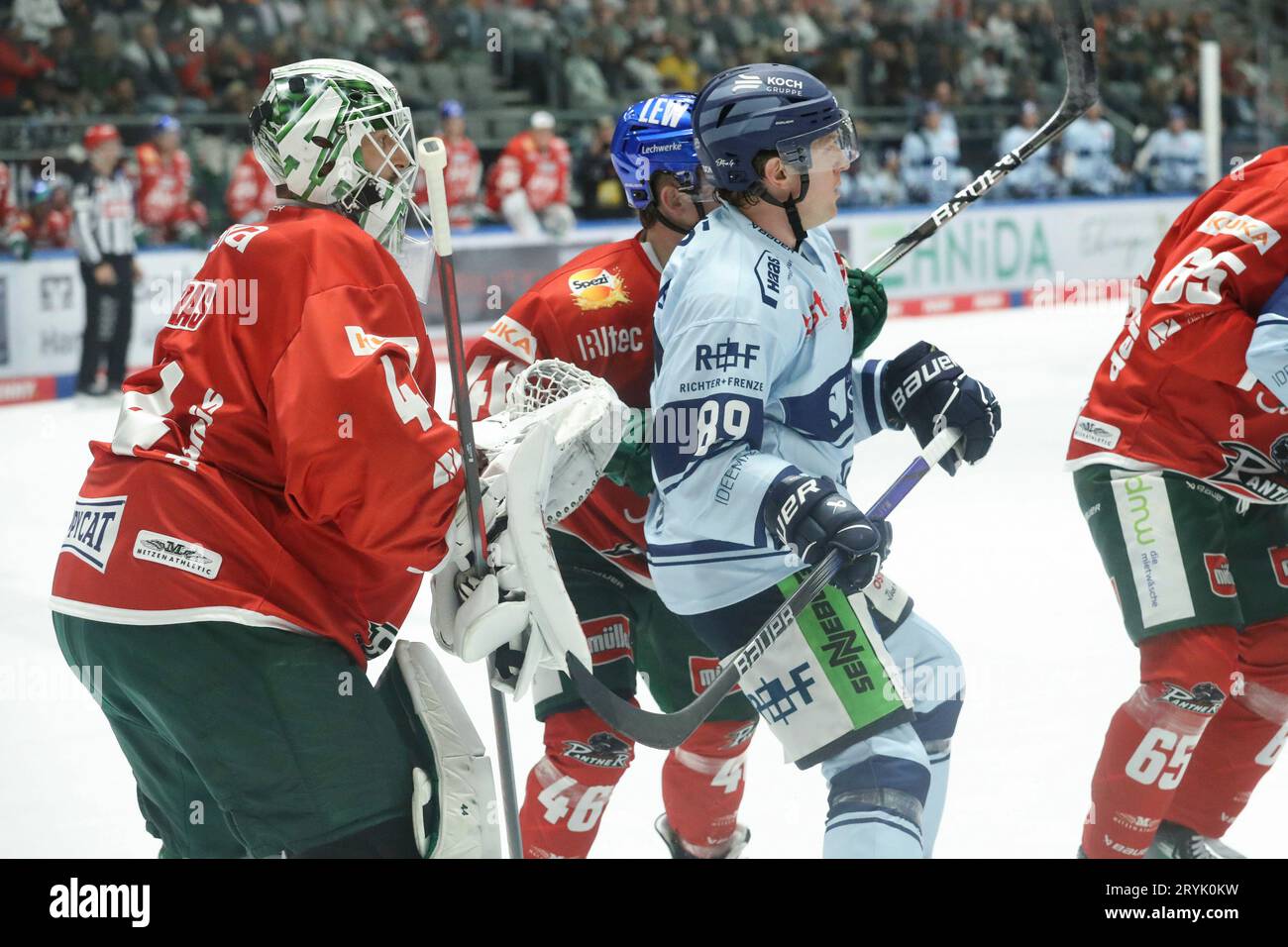 Augsburg, Deutschland 01. Oktober 2023: 1. DEL - 2023/2024 - Sp.6 ...
