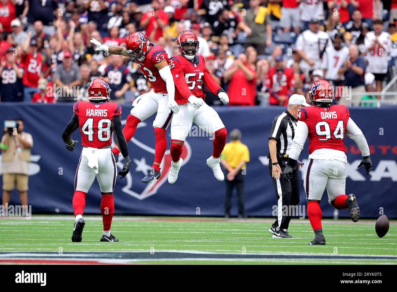 Houston, Texas, USA. Houston, Texas, USA. 1st Oct, 2023. Houston Texans ...