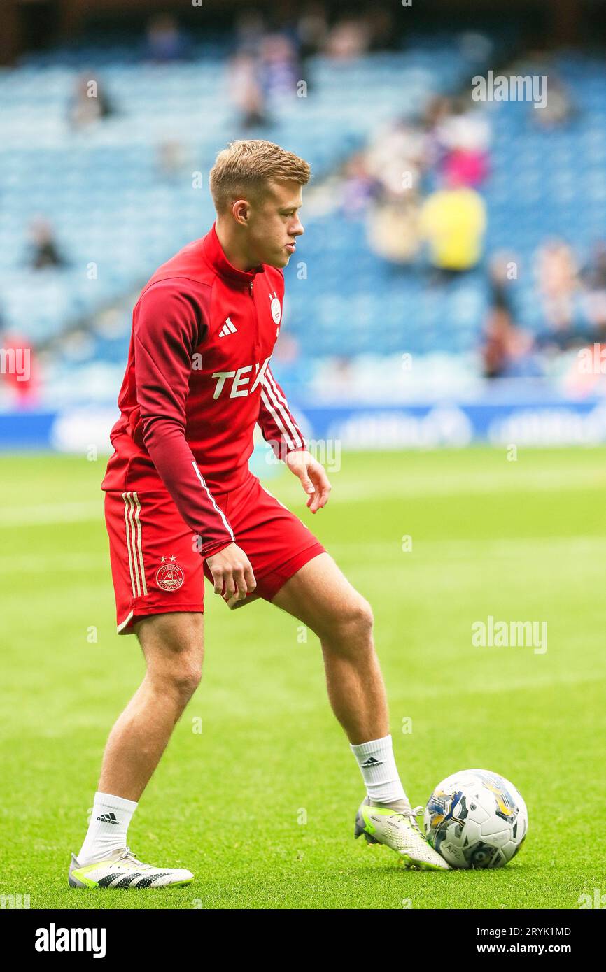 CONNOR BARRON, professional football player for Aberdeen football club ...