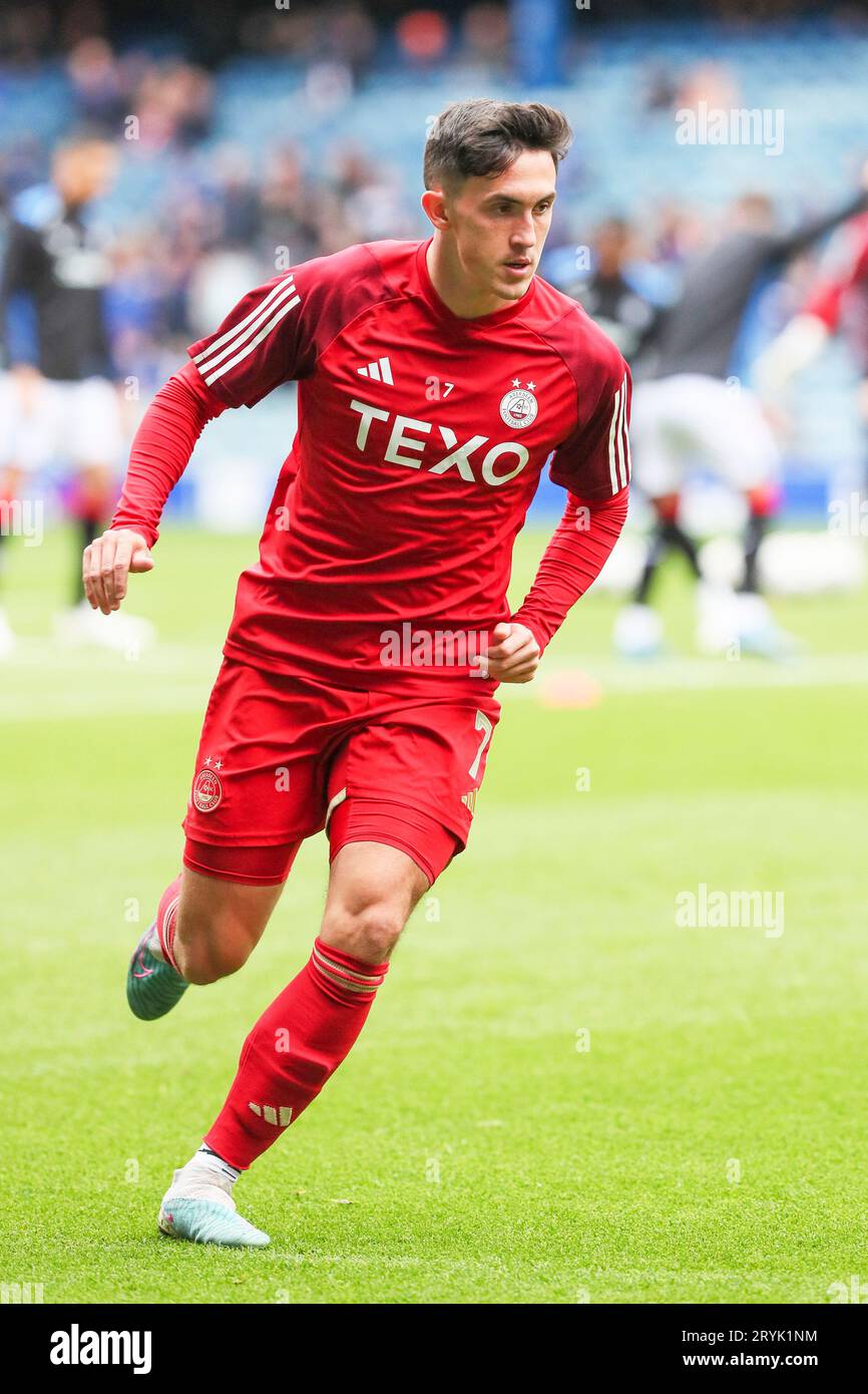 JAMIE McGRATH, professional football player for Aberdeen football club ...