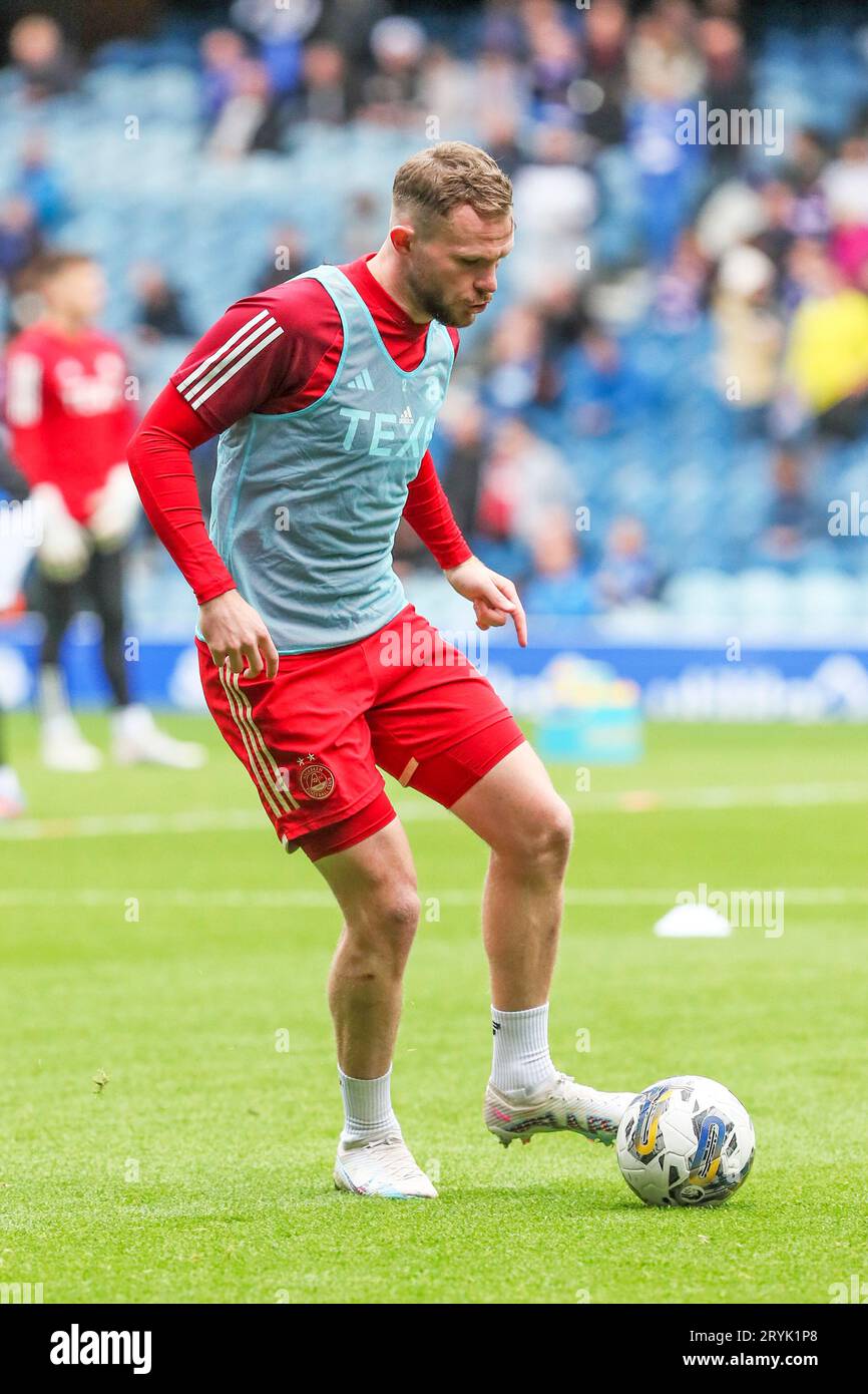 NICHOLAS DEVLIN, professional football player for Aberdeen football ...
