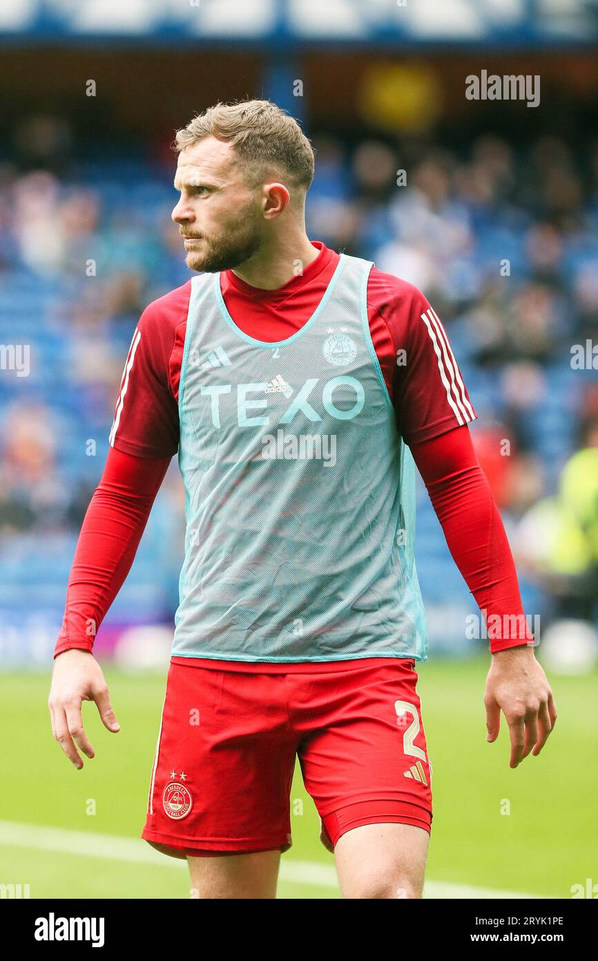 NICHOLAS DEVLIN, professional football player for Aberdeen football ...