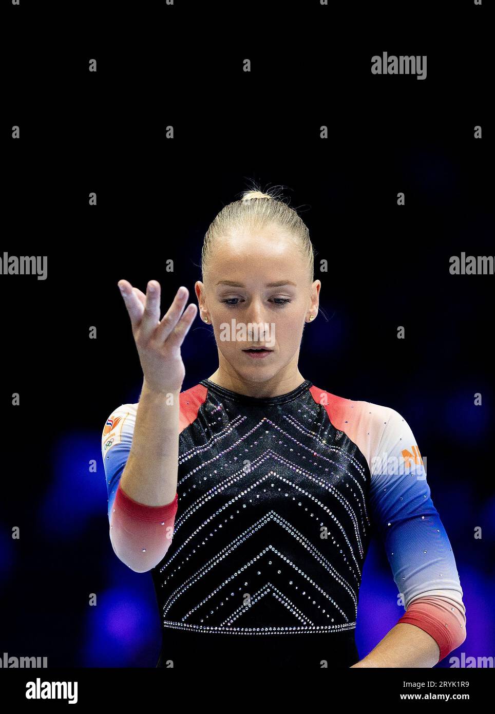 World cup games blonde hair hi-res stock photography and images - Alamy