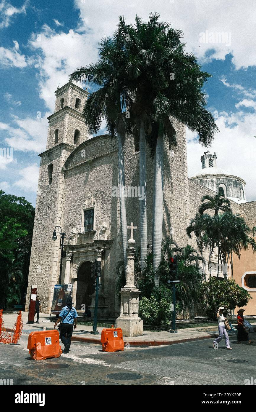 Historical Centro Merida Yucatan Mexico Stock Photo - Alamy
