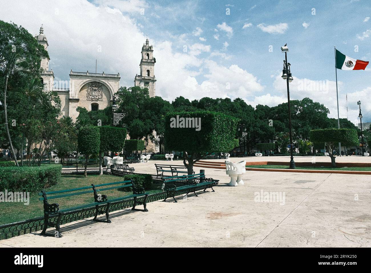 Historical Centro Merida Yucatan Mexico Stock Photo - Alamy