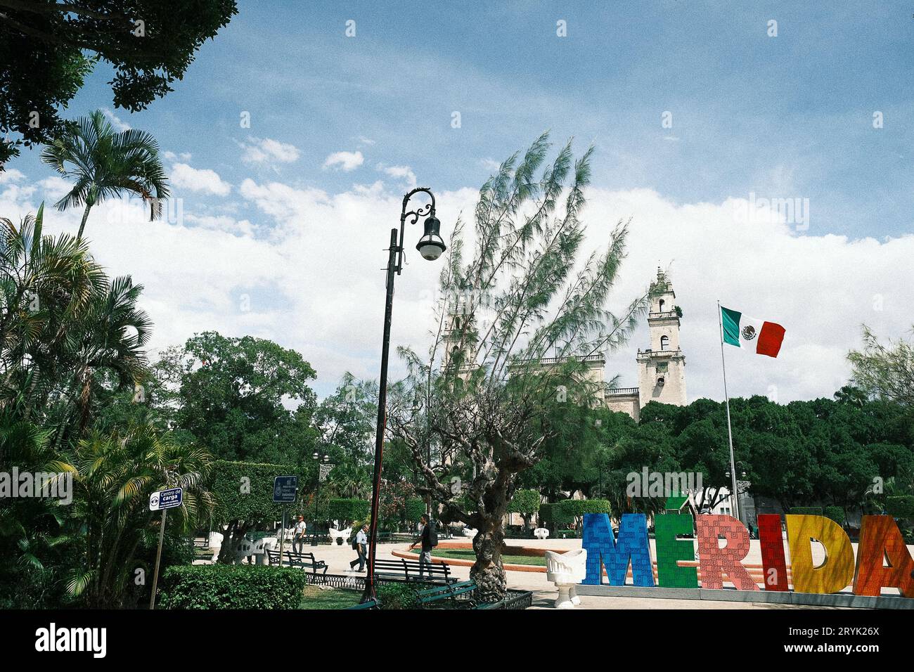 Historical Centro Merida Yucatan Mexico Stock Photo - Alamy