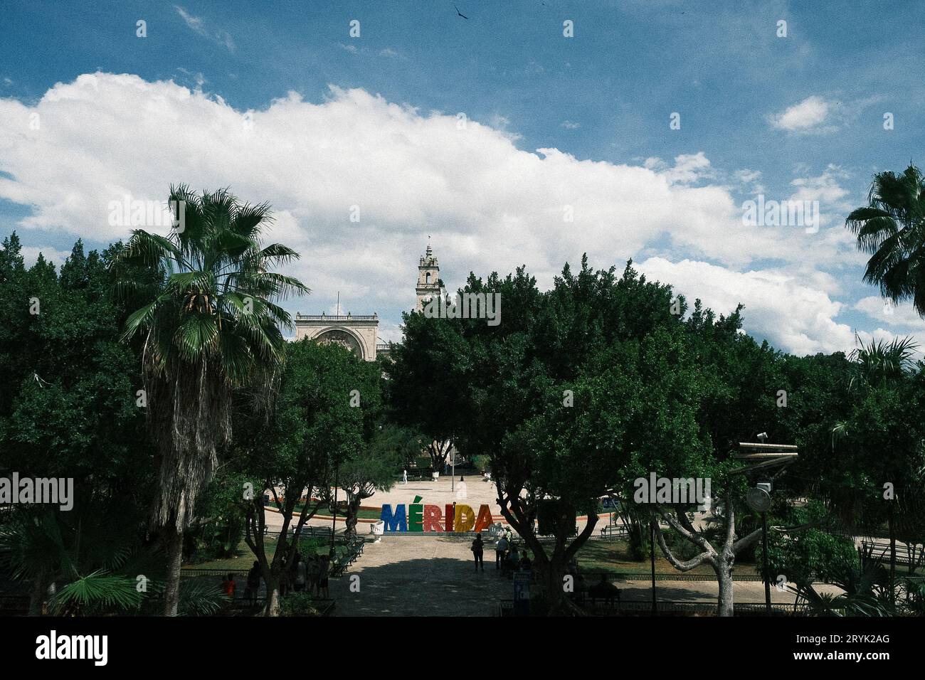 Historical Centro Merida Yucatan Mexico Stock Photo - Alamy