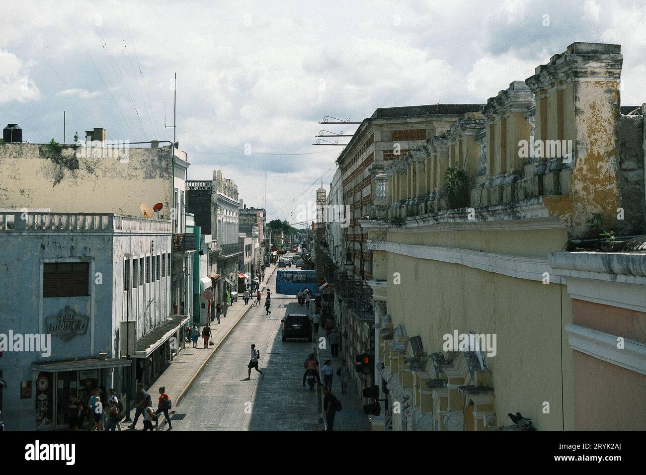 Historical Centro Merida Yucatan Mexico Stock Photo - Alamy