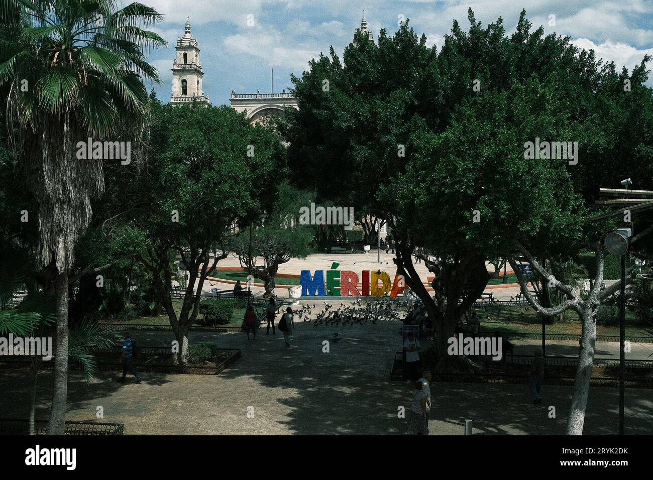 Historical Centro Merida Yucatan Mexico Stock Photo - Alamy