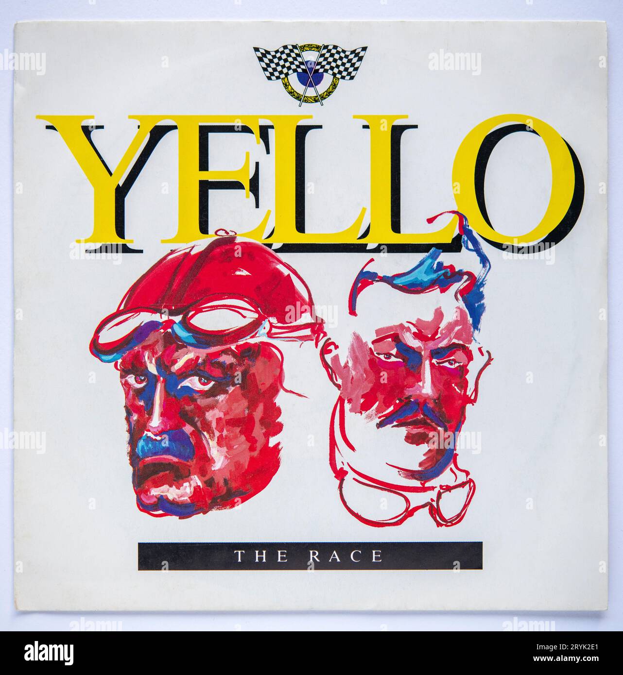 Picture cover of the seven inch single version of The Race by Yello ...