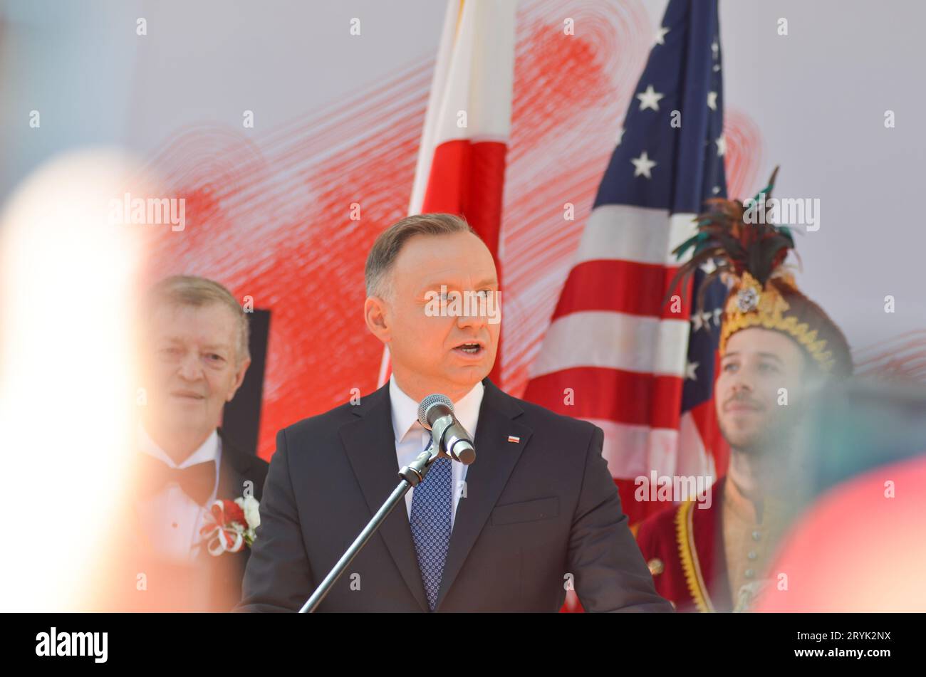 New York, NY, United States. 1st October, 2023. The President of the ...