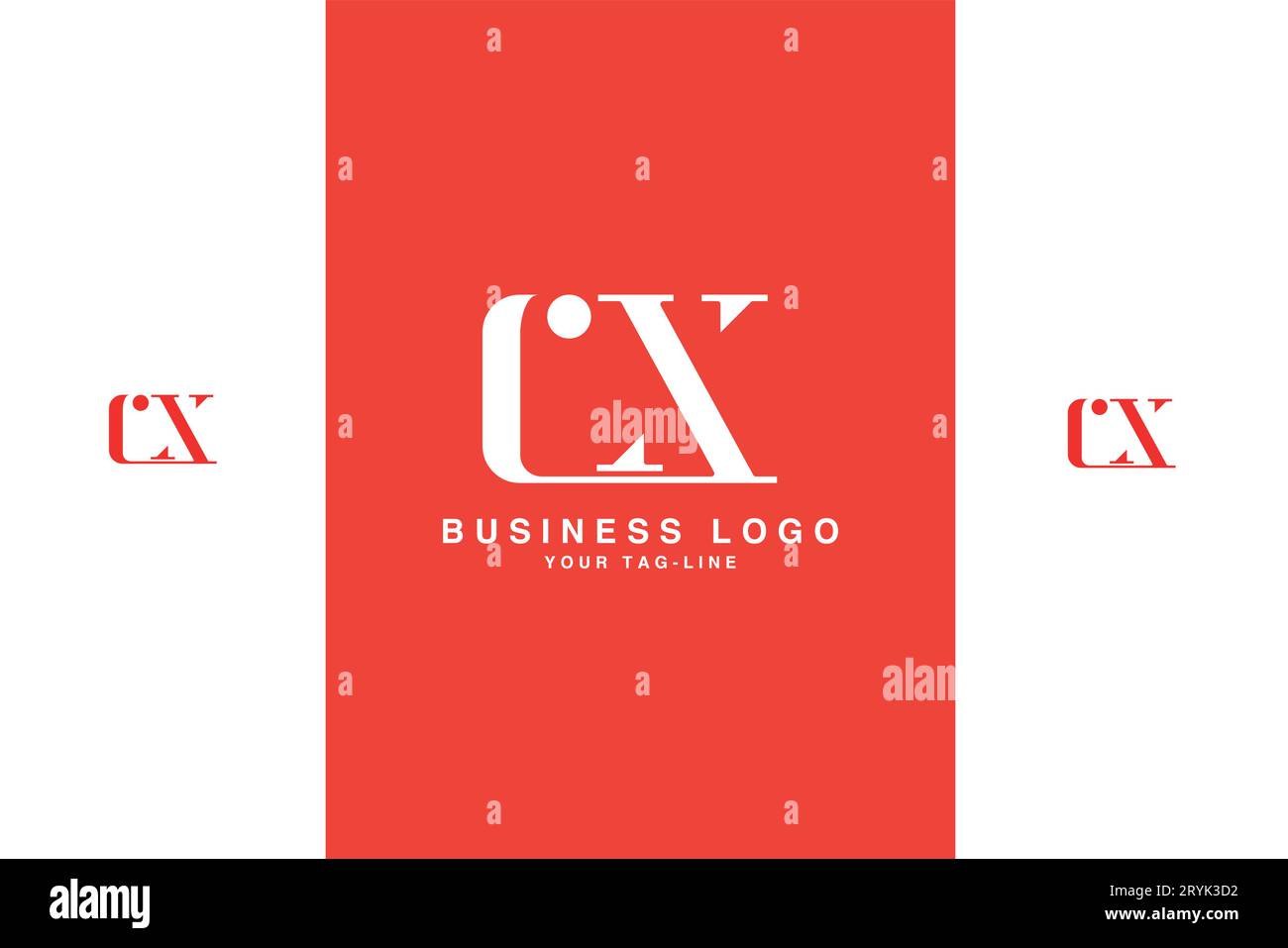 Cx monogram Stock Vector Images - Alamy