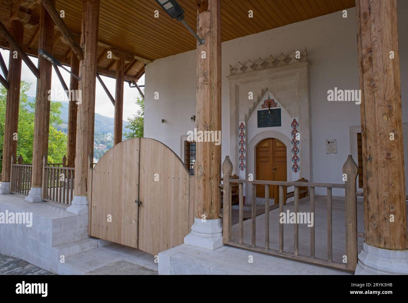 Foca, Bosnia and Herzegovina - Oct 1, 2023: Emperor's Mosque (Careva ...