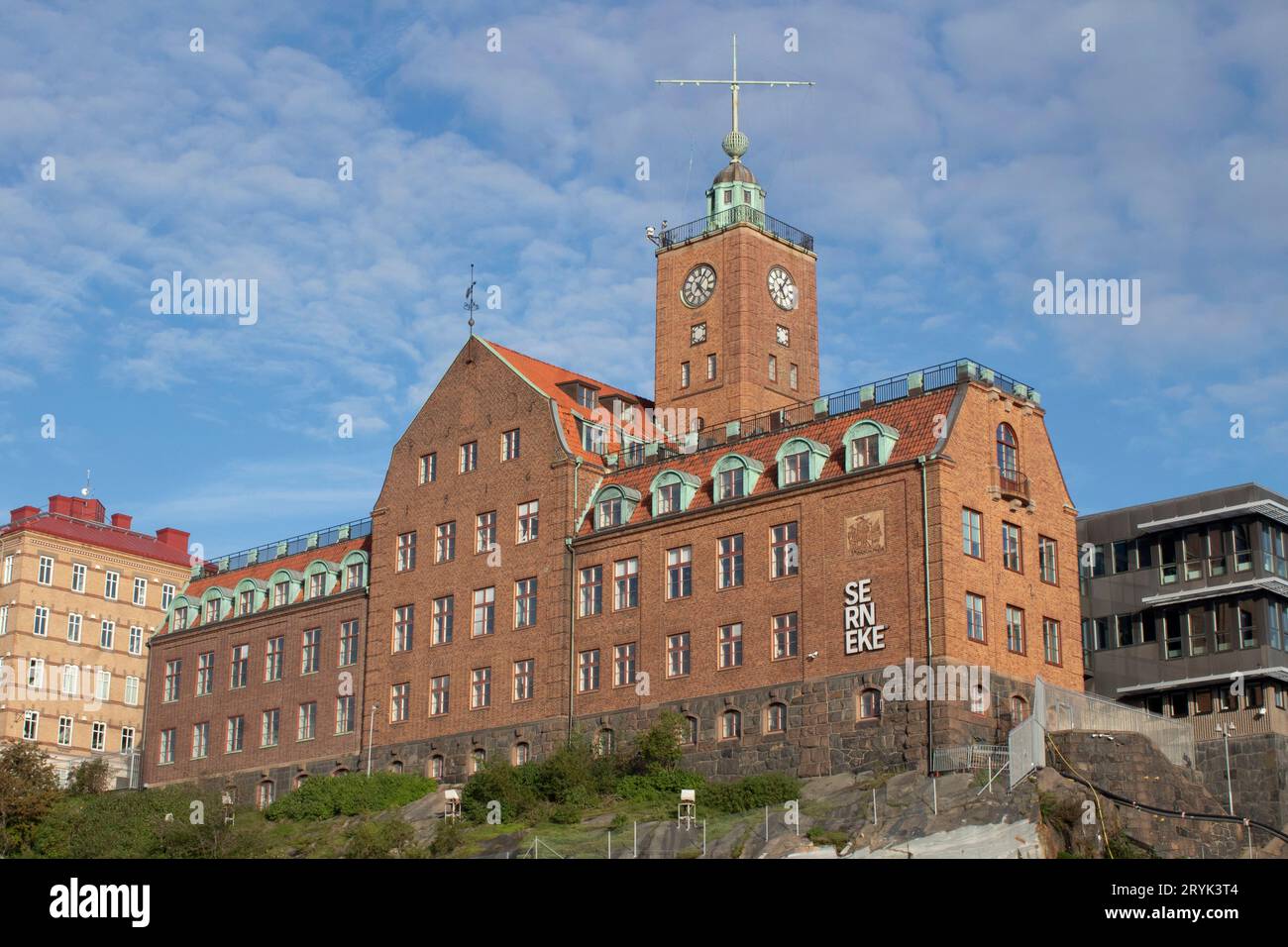 The navigation school at Kvarnberget Gothenburg Sweden Stock Photo - Alamy