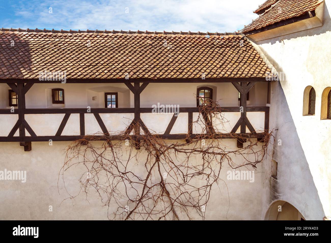 Close view bran castle dracula hi-res stock photography and images - Alamy