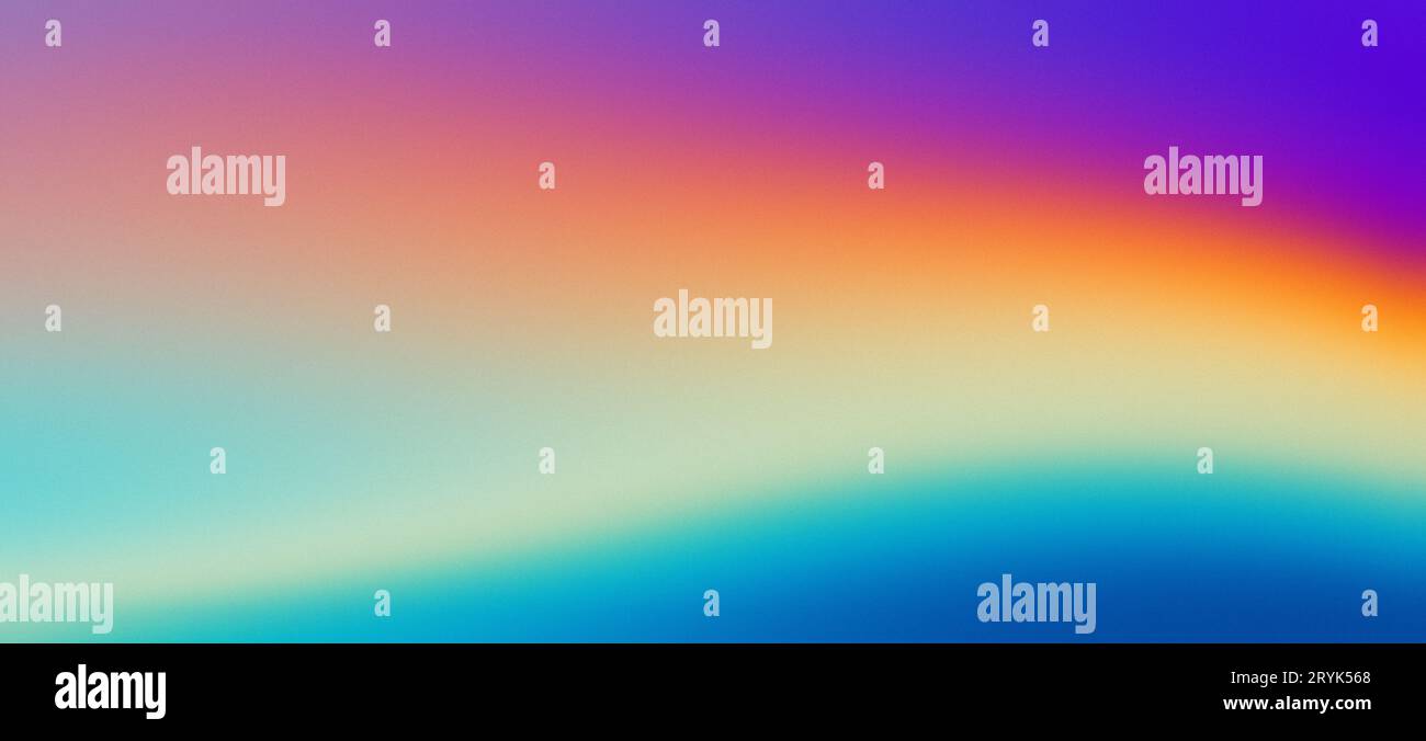 Vibrant color gradient background, purple yellow blue orange wave ...