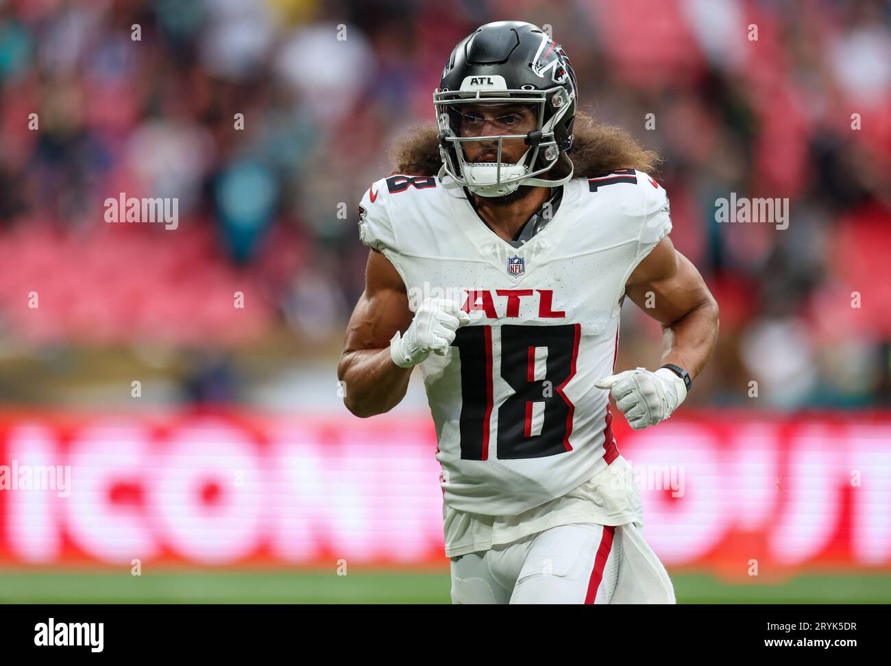 Atlanta Falcons' Mack Hollins during the NFL International match at ...