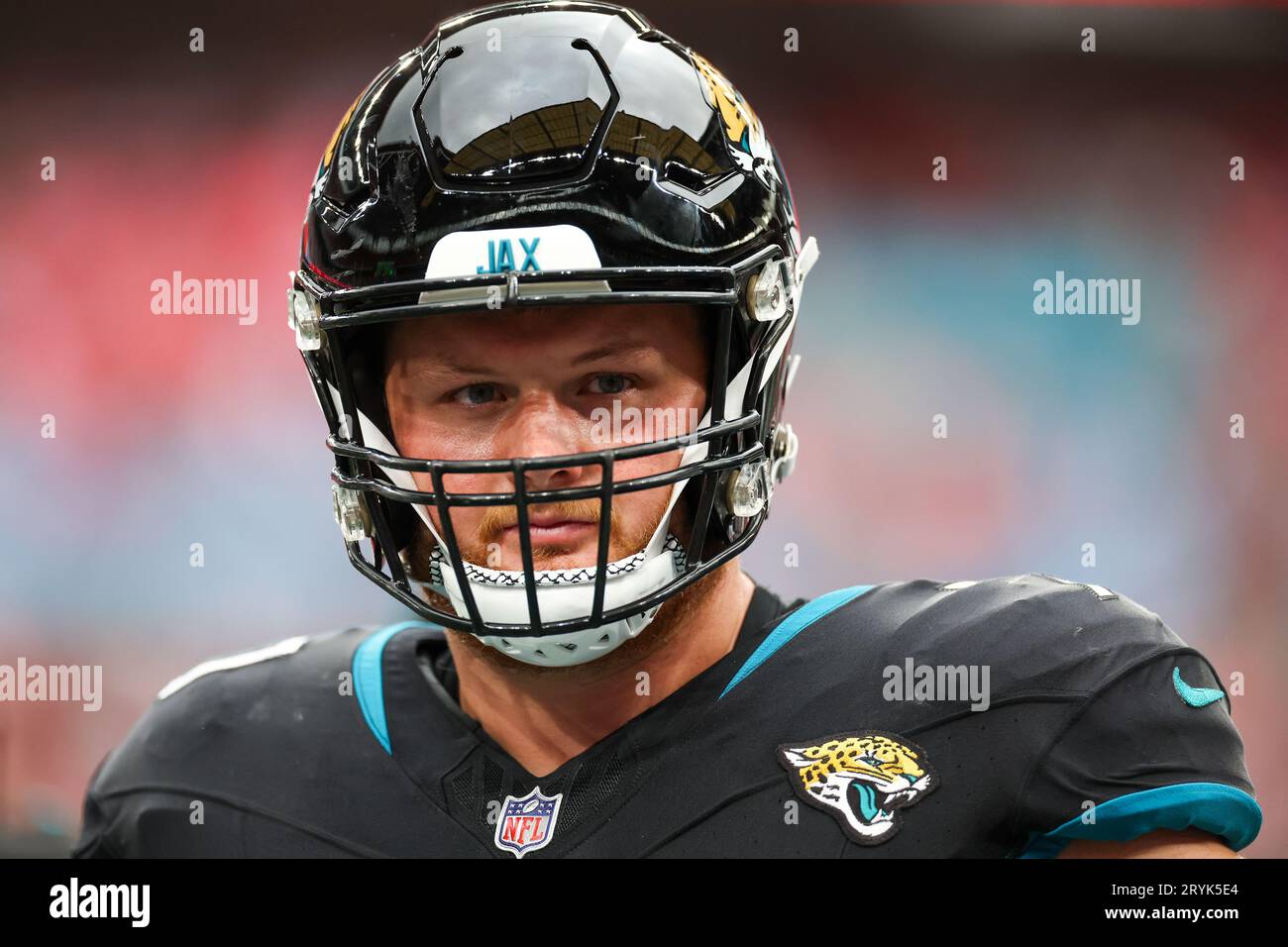 Jacksonville Jaguars’ Cole Van Lanen during the NFL International match ...