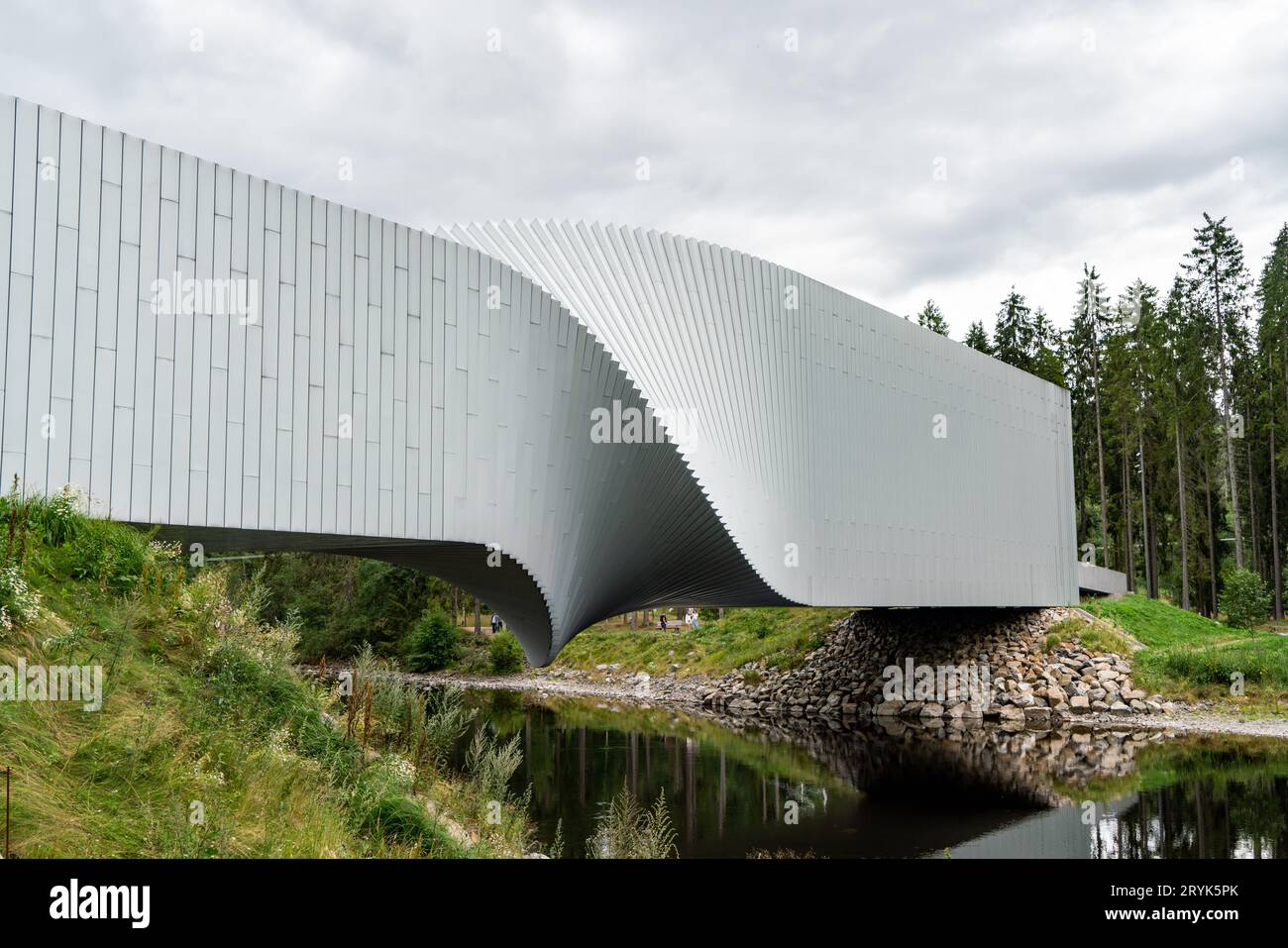 Gallery Twist at Kistefoss Museum Jevnaker, Norway Stock Photo - Alamy
