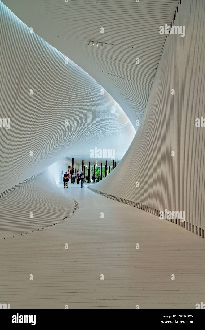 Gallery Twist at Kistefoss Museum Jevnaker, Norway Stock Photo - Alamy