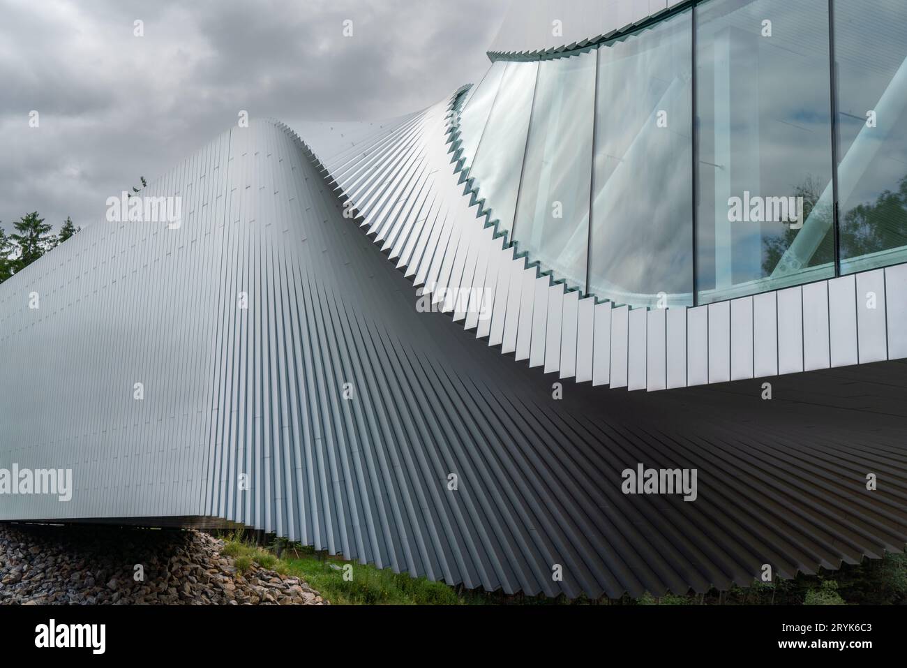 Gallery Twist at Kistefoss Museum Jevnaker, Norway Stock Photo - Alamy
