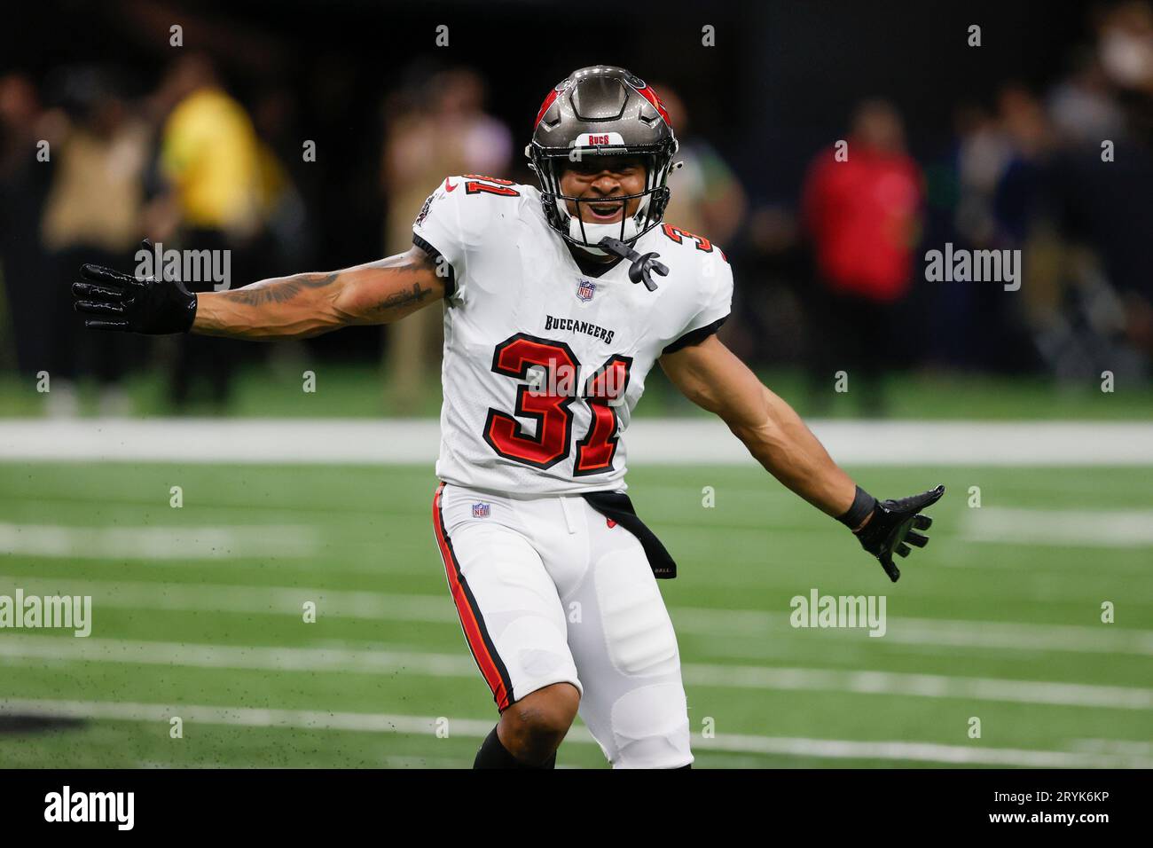 Tampa Bay Buccaneers safety Antoine Winfield Jr. celebrates after ...