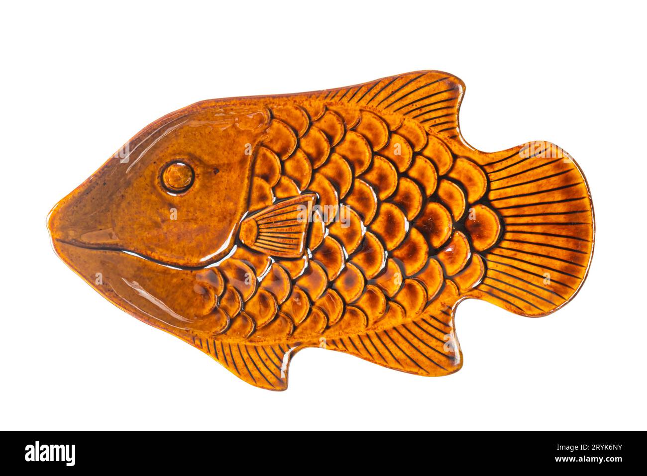 Fish shape plate hi-res stock photography and images - Alamy