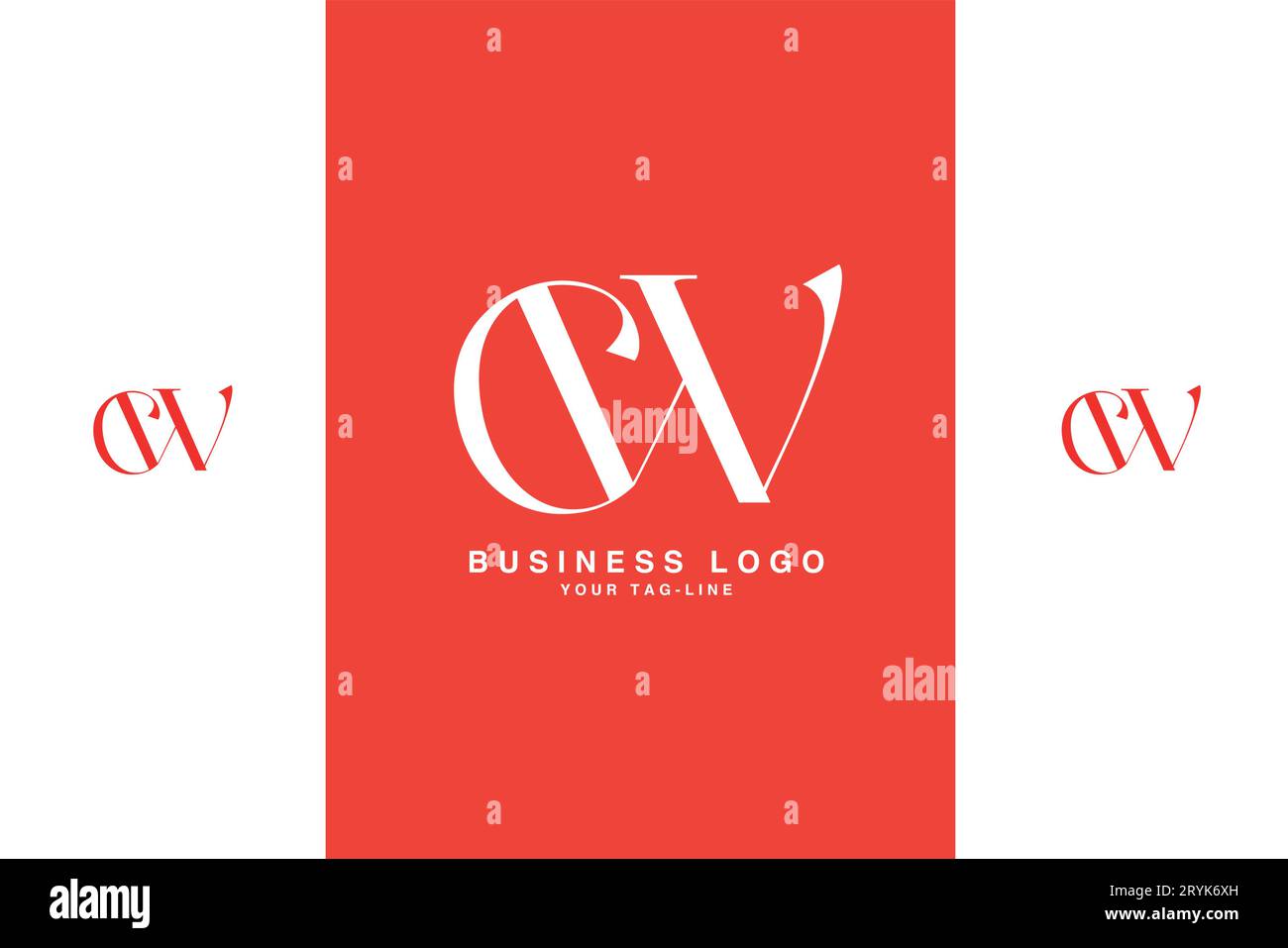 Monogram cw Stock Vector Images - Alamy