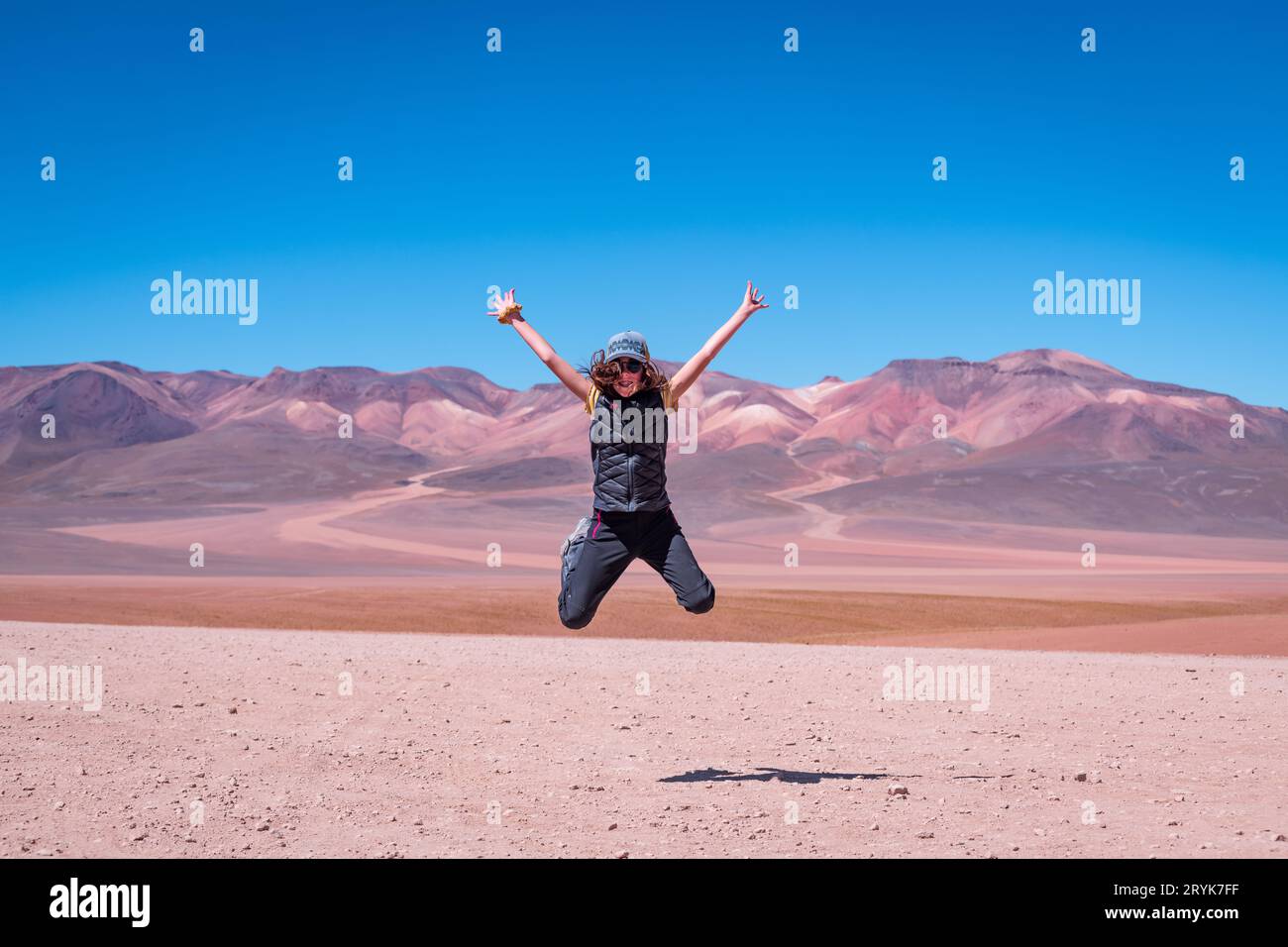 Bolivian girl nature hi-res stock photography and images - Alamy
