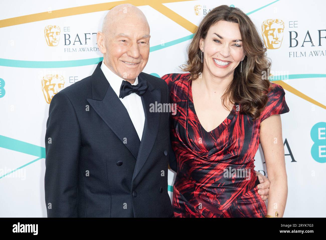 Sir patrick stewart and wife sunny ozell hi-res stock photography and ...