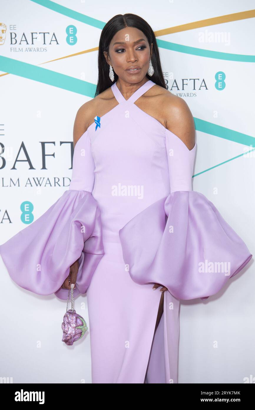 London, UK. 19 Feb, 2023. Pictured: Angela Bassett attends The EE ...