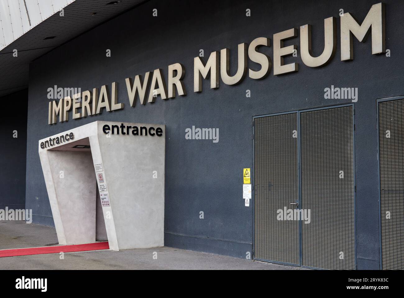 IWM North, Imperial War Museum North entrance Stock Photo - Alamy