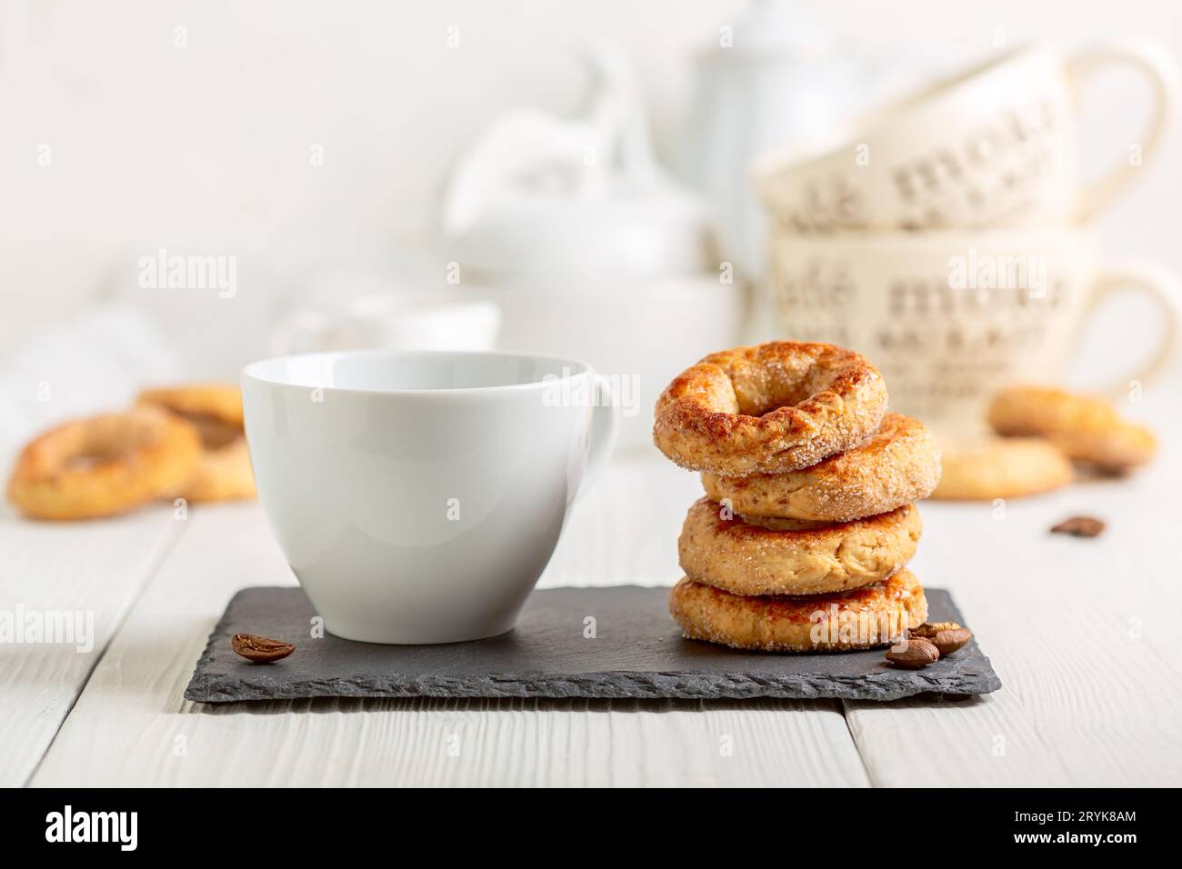 Italian cookies Torchetti Stock Photo - Alamy