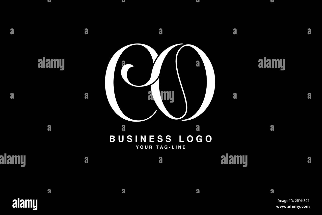 CO, OC, Abstract Letters Logo Monogram Stock Vector Image & Art - Alamy