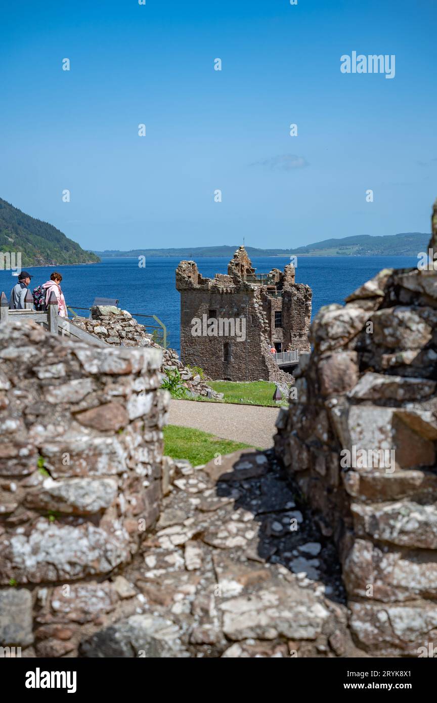Loch ness aerial view hi-res stock photography and images - Alamy