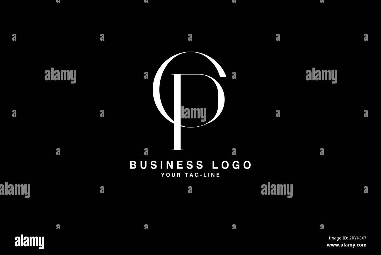 CP, PC, Abstract Letters Logo Monogram Stock Vector Image & Art - Alamy