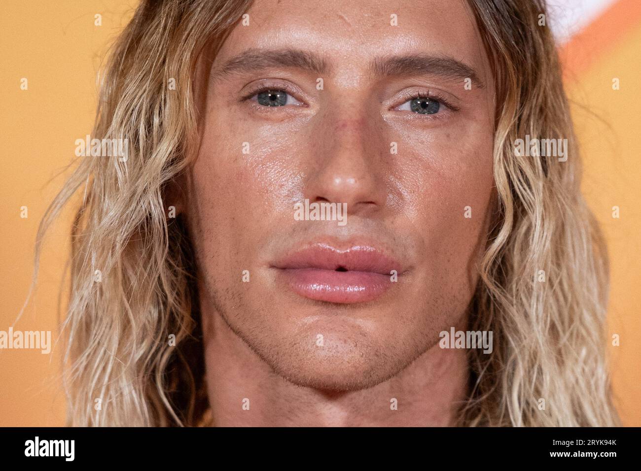 Tyrone Dylan attending the Casablanca Womenswear Spring/Summer 2024 ...